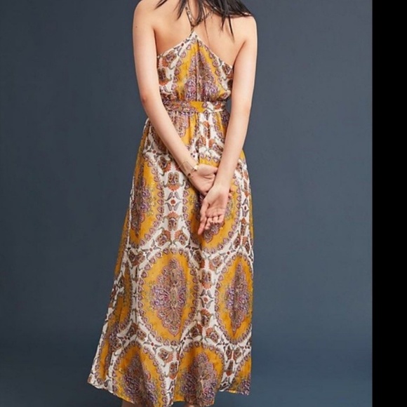 Anthropologie | Dresses | New Anthropologie Akemi Kin Medallion Maxi ...